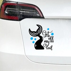 Get off My Tail, Car Decal, SVG, PNG, Tailgating Design, Cricut Cut ...