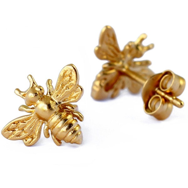 Bee Earrings - Etsy