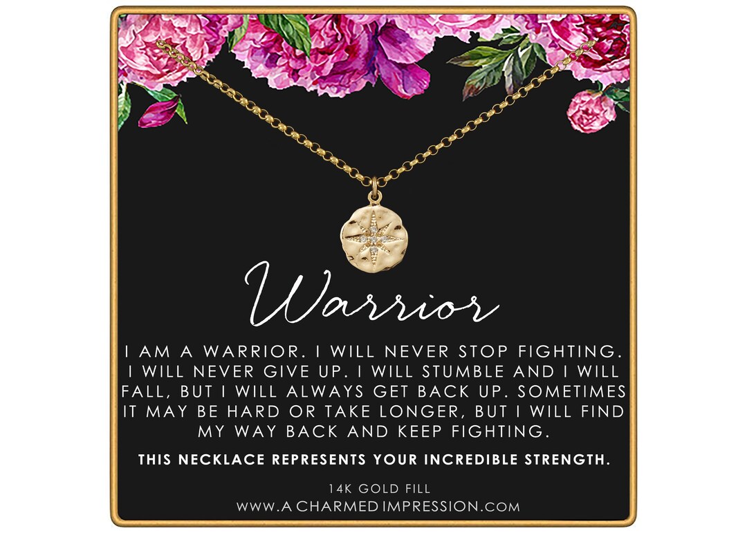 Infertility Support Necklace: Gold/silver Strength Jewelry, IVF Gift - Etsy