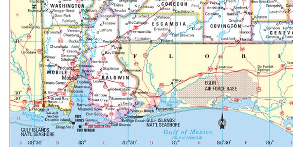 Alabama Map Highways