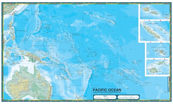 Pacific Ocean Map