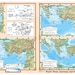 The Exodus Wall Map Bible Poster - Etsy