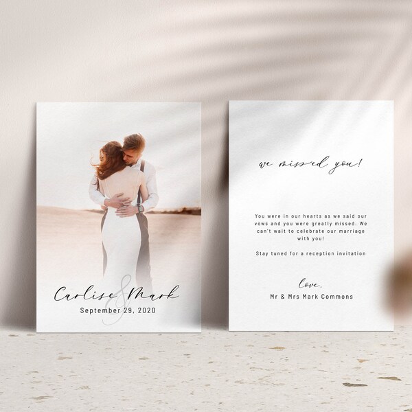 Wedding Announcement - Etsy