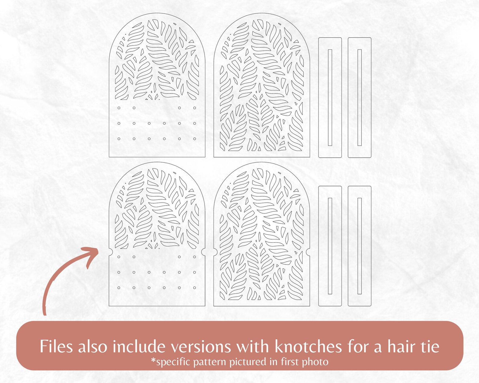 Travel Earring Holders Set of SVG Laser Cut Files for Glowforge, Stud ...