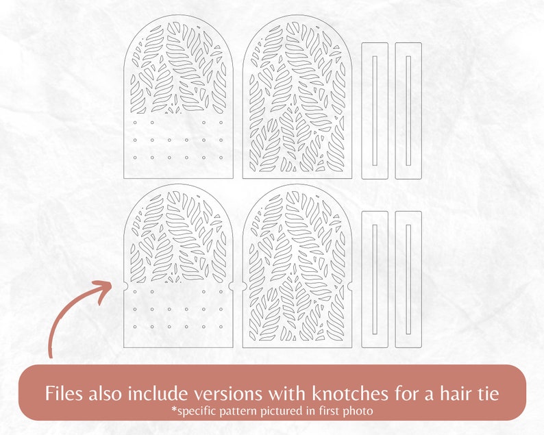 Travel Earring Holders Set of SVG Laser Cut Files for Glowforge, Stud ...