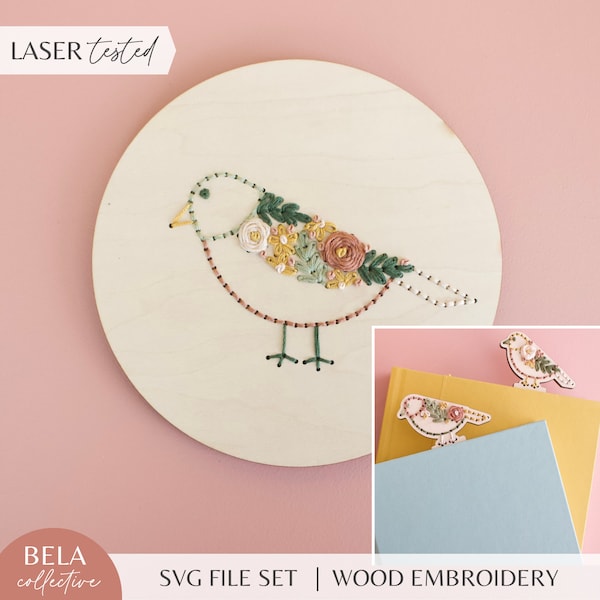 Embroidery on Wood - Etsy