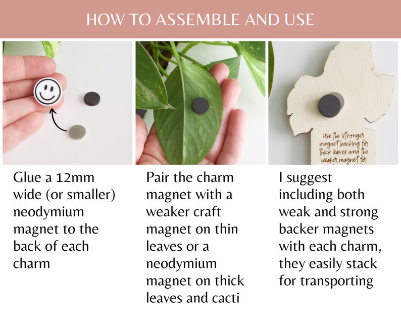 Googly Eyes SVG Files Plant Personality Magnet Set Glowforge - Etsy