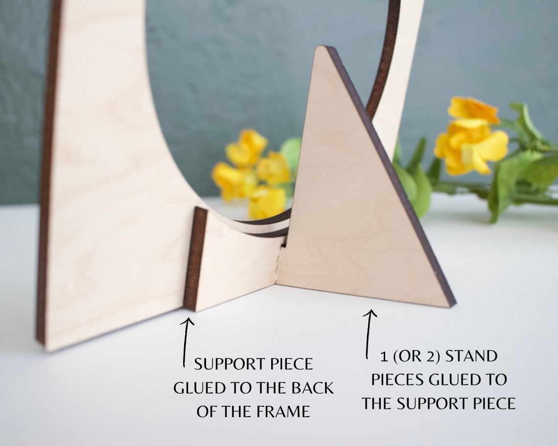 SVG Circle Frame for Wood Embroidery Display | Laser Cutting Glowforge ...