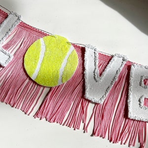 Tennis Birthday Fringe Banner, 15-love, 30-love, 40-love, Match Point ...