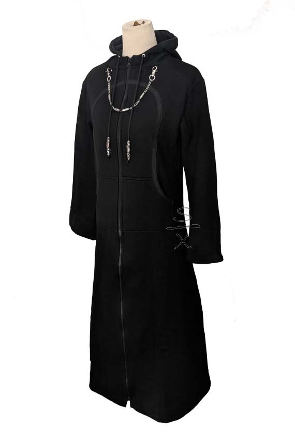 Long Trench Coat Kingdom Hearts Organization XIII Hoodie - Etsy