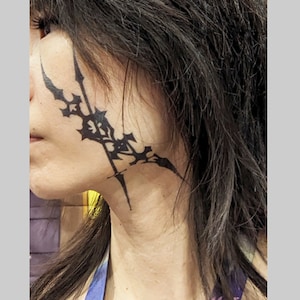 FFXVI Bearer Face Tattoo Final Fantasy XVI 16 Clive Rosfield Branded ...