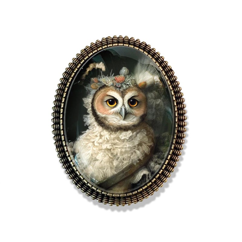 Owl Brooch Pin - Etsy