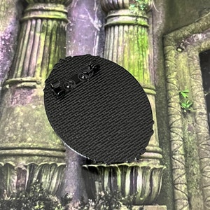 Mourning Brooch, Memento Mori Pin, Victorian / Edwardian Inspired ...