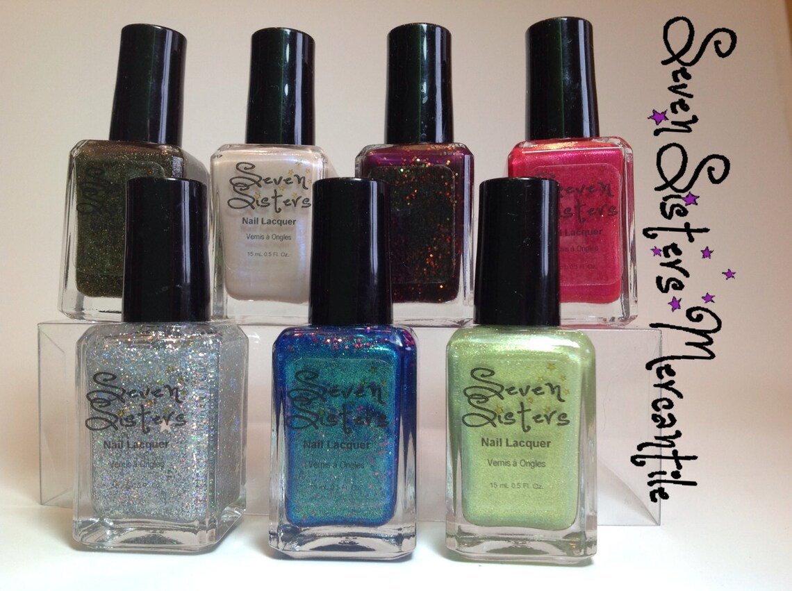 The Pleiades Collection Seven Sisters Nail Lacquer All - Etsy