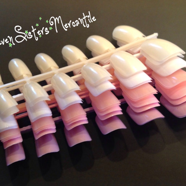 Wide False Nails - Etsy