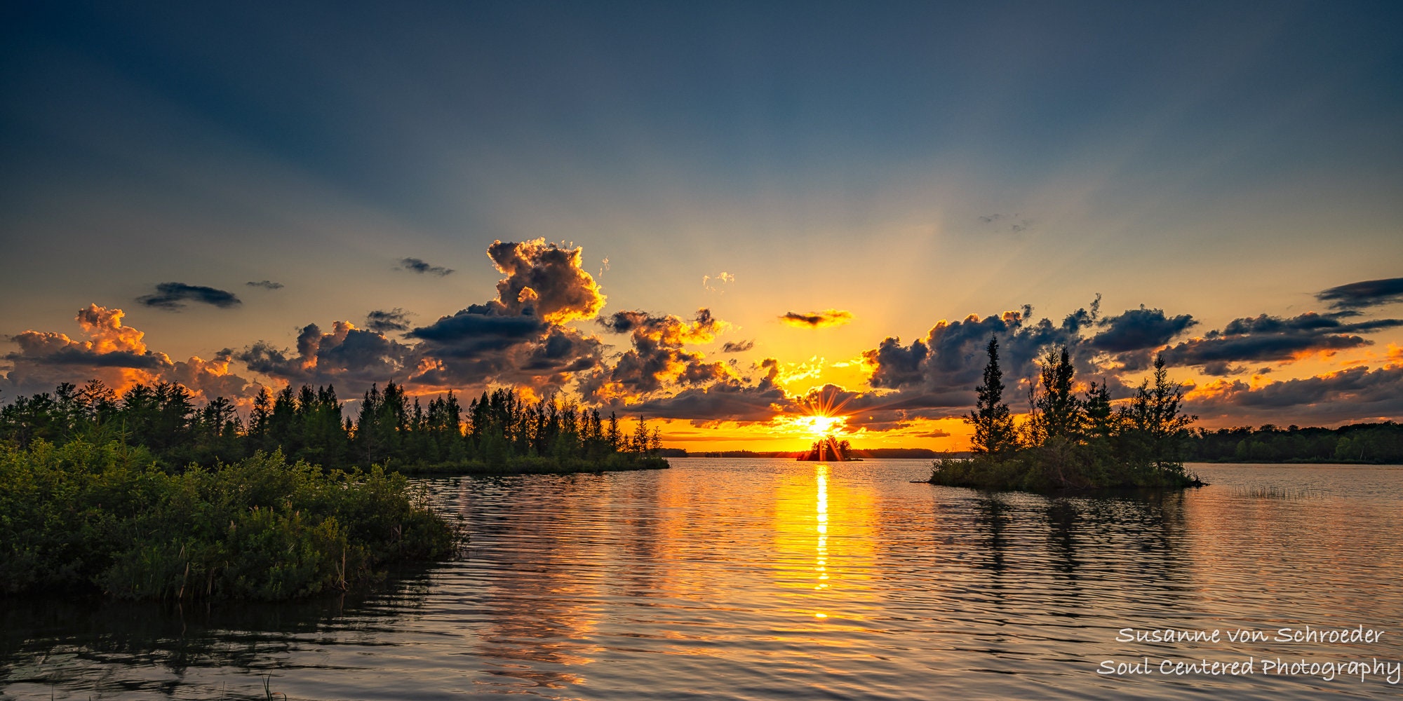 Nature Photography, Lake in Northern Wisconsin, Fine Art Print ...