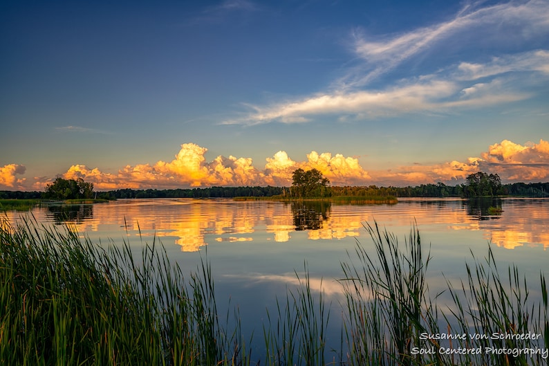 Nature Photography, Lake in Northern Wisconsin, Fine Art Print ...