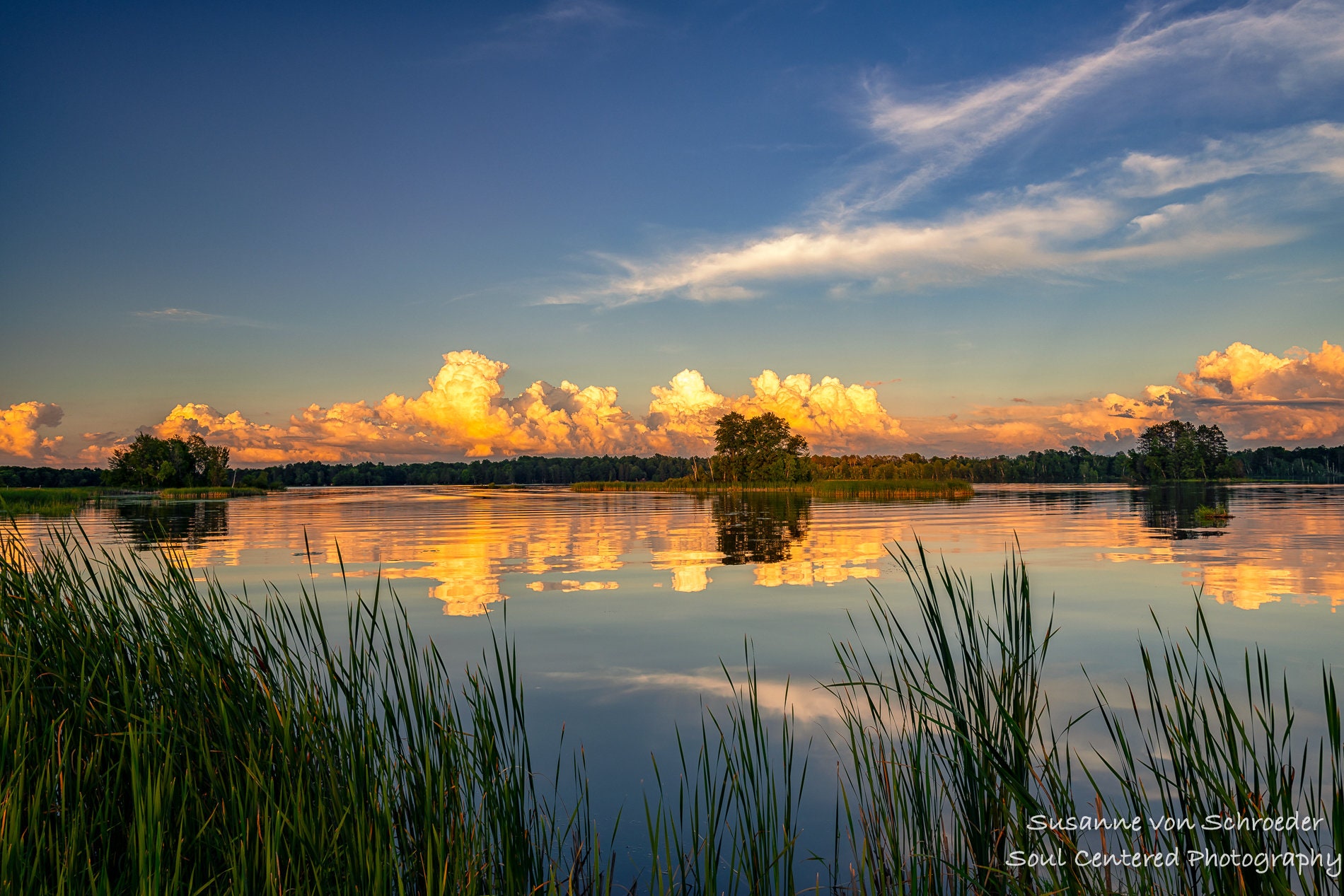 Nature Photography, Lake in Northern Wisconsin, Fine Art Print ...