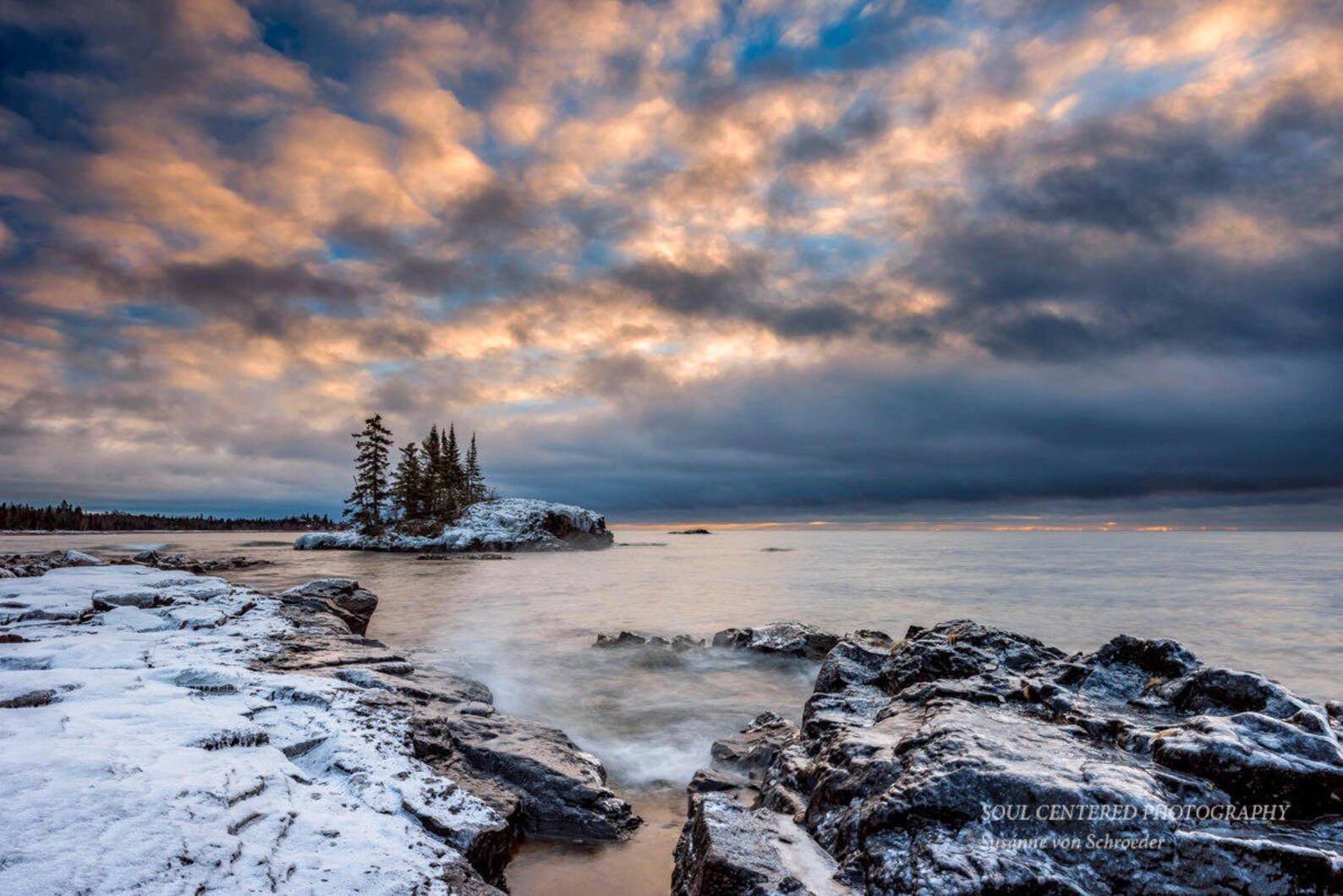 Lake Superior, Cloudy Sky, Spring Landscape, Beach, Nature Photography ...
