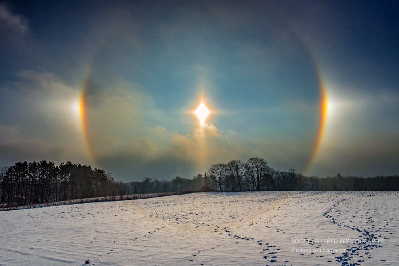 Winter Photography, Sun Dogs, Winter Morning, Sunrise, Snow, Winter ...
