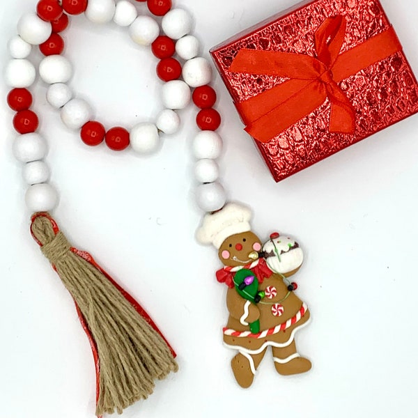 Gingerbread Garland - Etsy