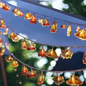 Camping RV Garland String Lights: 5 Ft LED Fairy Lights - Etsy