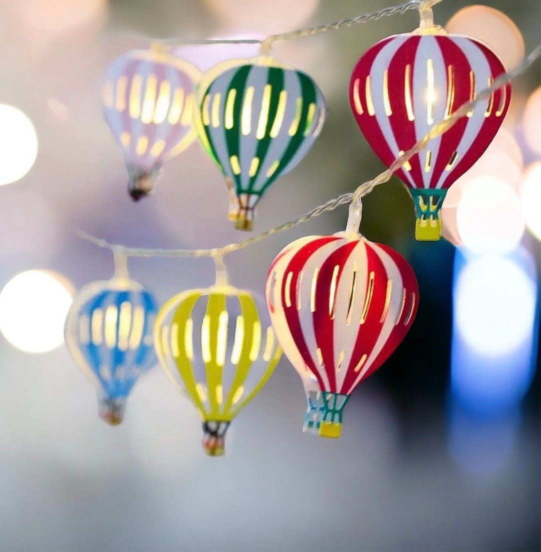 Balloons Leds Sting Loghts 7ft Balloons Garland Battery Operated LED ...