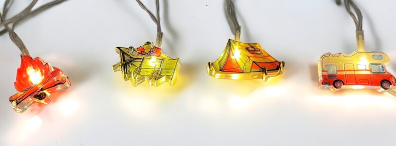 Camping RV Garland String Lights: 5 Ft LED Fairy Lights - Etsy