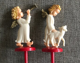 Plastic angels | Etsy