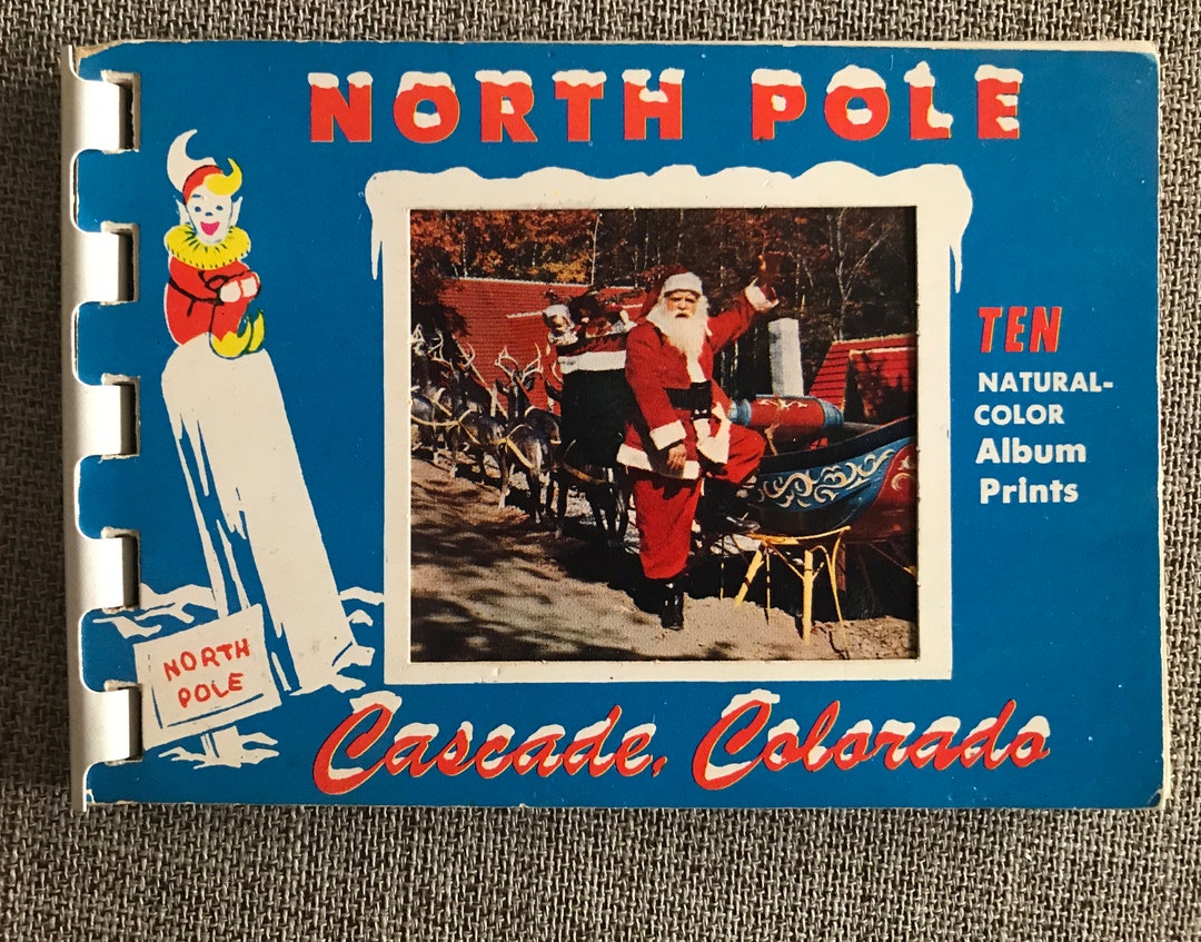 Vintage North Pole Postcards - Etsy