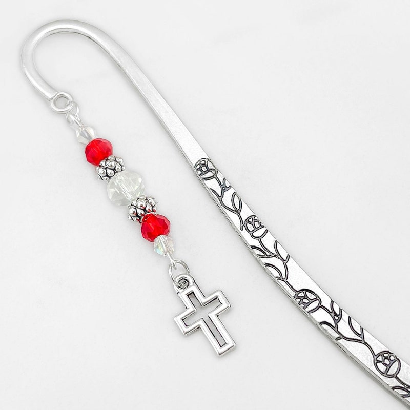 Cross Bookmark - Etsy