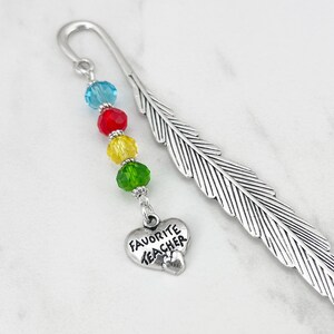 My Favorite Teacher Bookmark Gifts for Teachers Teacher Appreciation ...