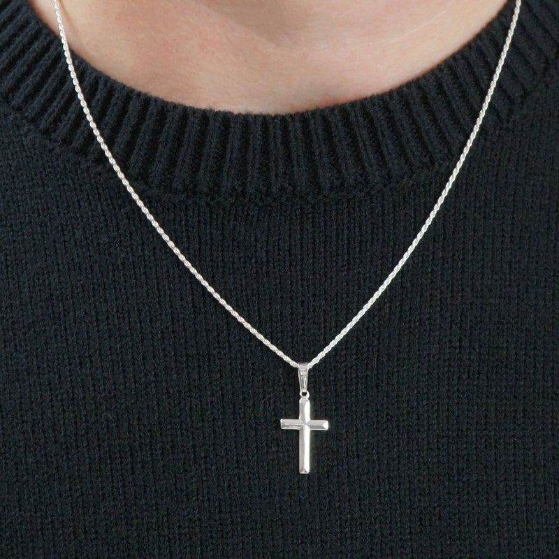Simple Cross Necklace Women - Etsy
