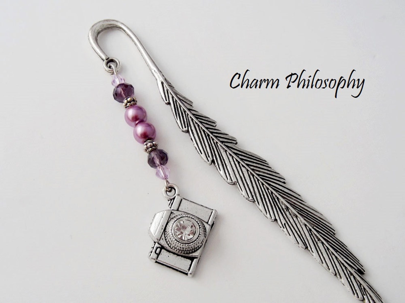 Camera Bookmark Photographer Gift Unique Bookmarks Media | Etsy