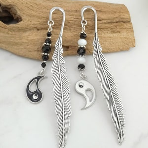 Yin Yang Bookmarks Chinese Yin Yang Couple's Gift Matching Bookmarks ...