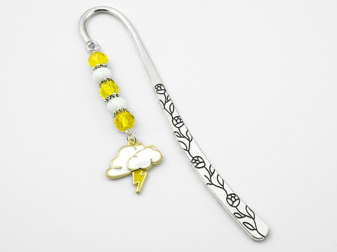Lightning Bolt Bookmark - Thunder Bolt Bookmark - Weather Gifts ...