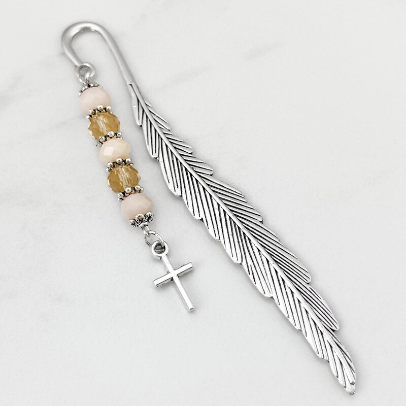 Cross Bookmark - Etsy