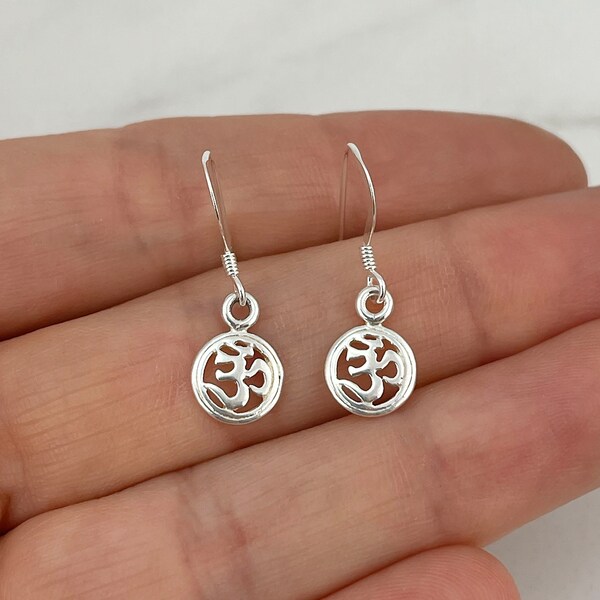 Om Earrings - Etsy