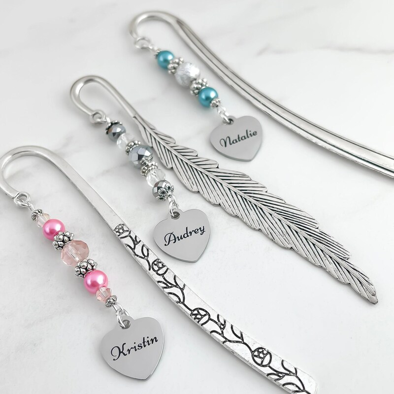 Metal Bookmark - Etsy