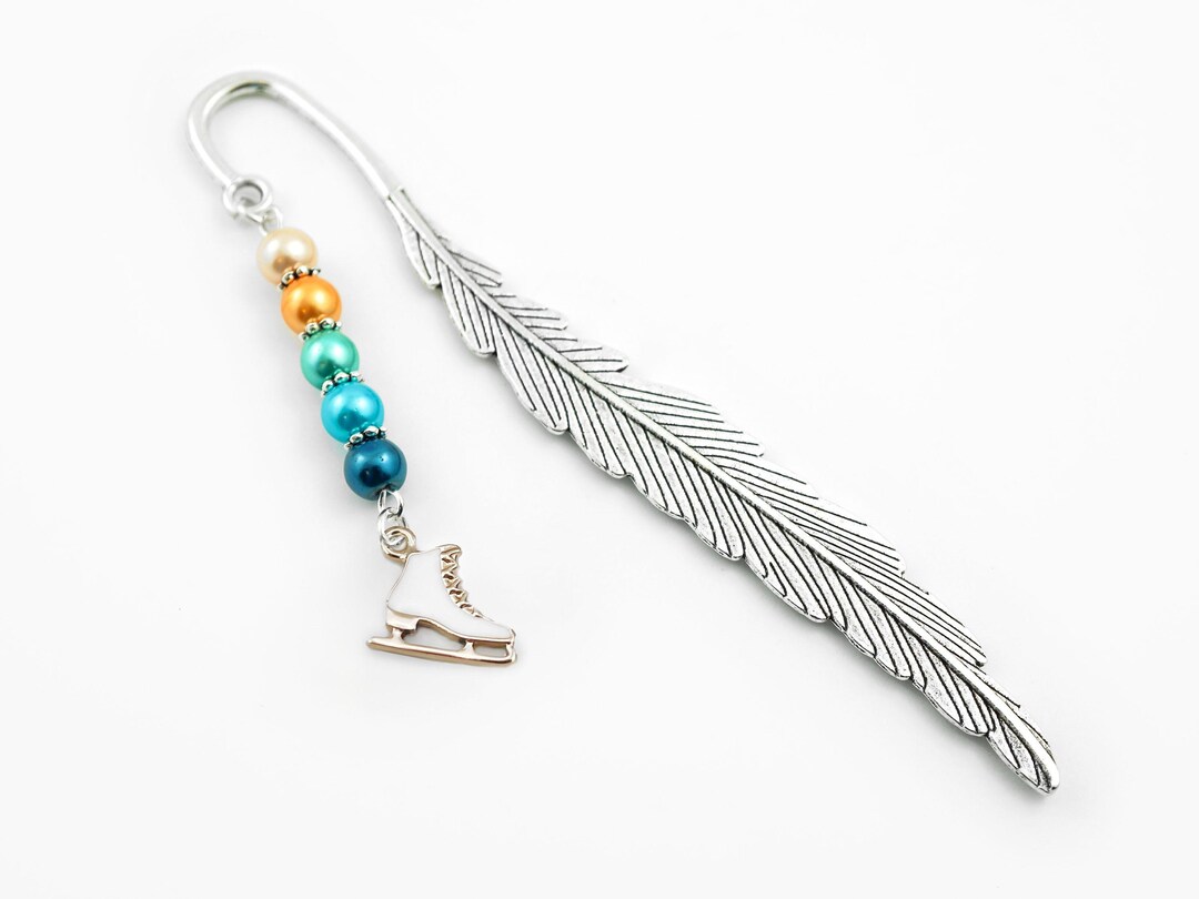 Ice Skate Bookmark - Figure Skating Gifts - Ice Skating Bookmark ...