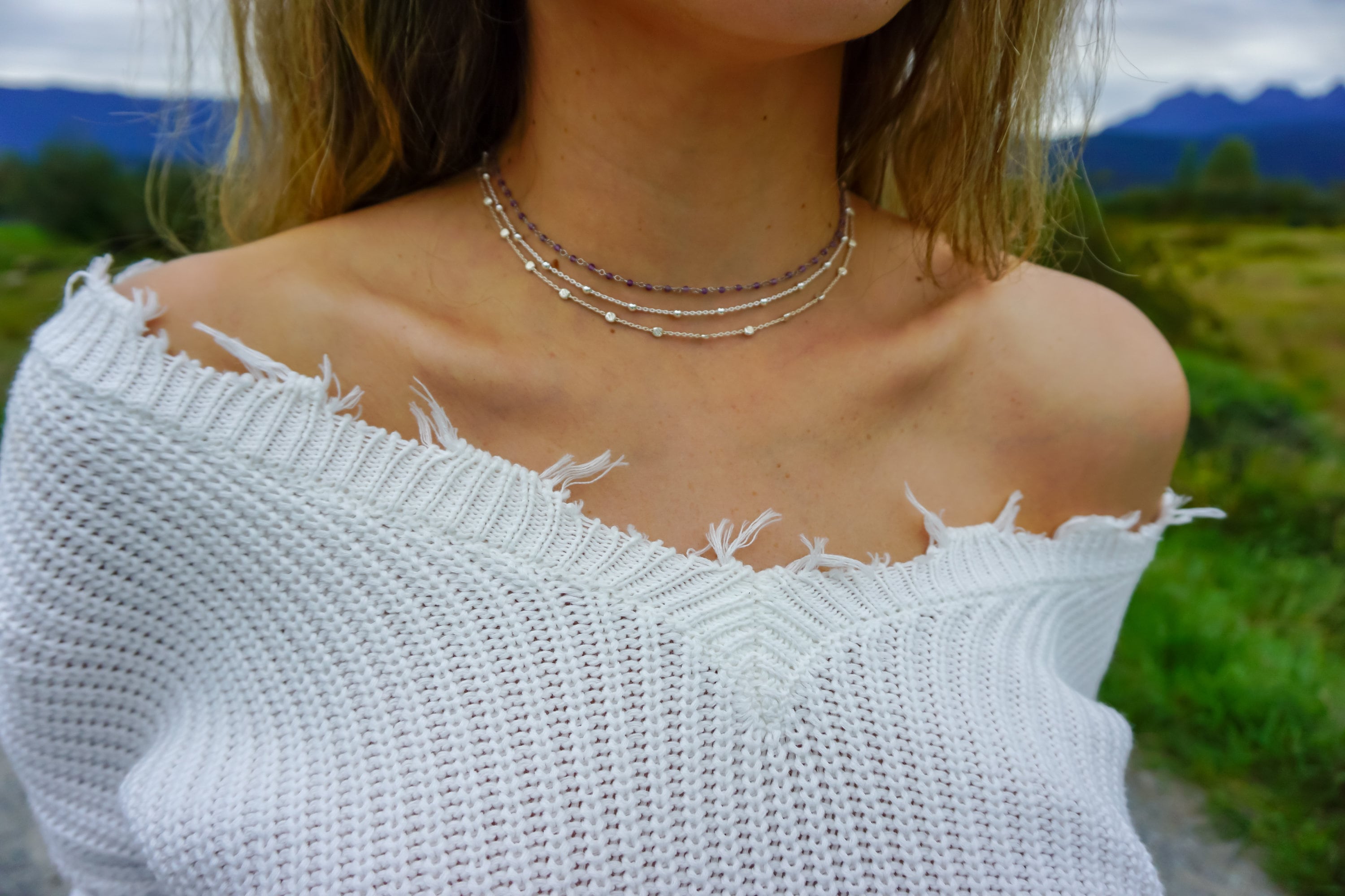 Custom 925 Sterling Silver Satellite Ball Chain Station - Etsy