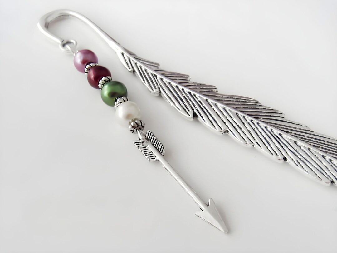 Arrow Bookmark Unique Tibetan Silver Bookmark Protection Gifts Silver ...