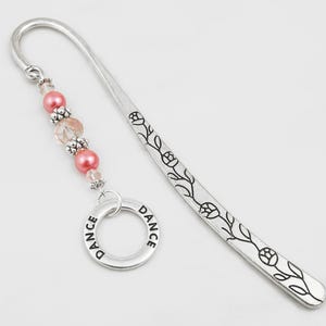Dance Bookmark - Dance Gifts for Dancers - Dance Teacher Gifts - Silver ...