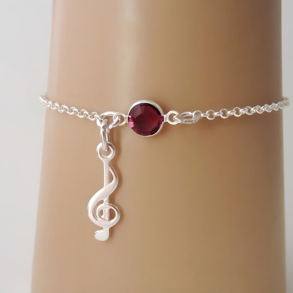 Music Note Bracelet - Etsy