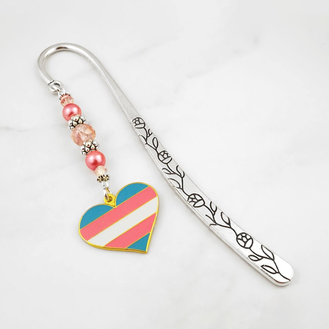 Transgender Pride Flag Bookmark - LGBTQ Pride Bookmark - Transgender ...