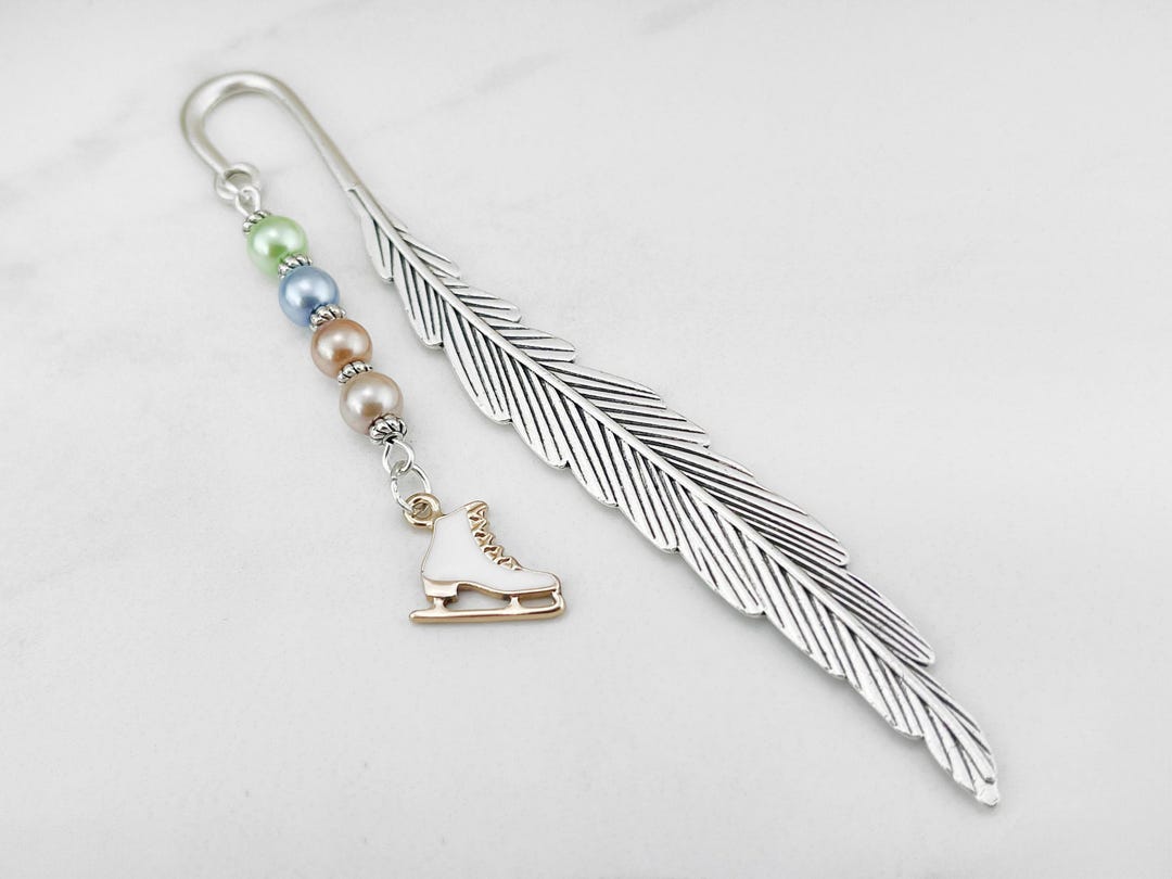 Ice Skate Bookmark - Figure Skating Gifts - Ice Skating Bookmark ...