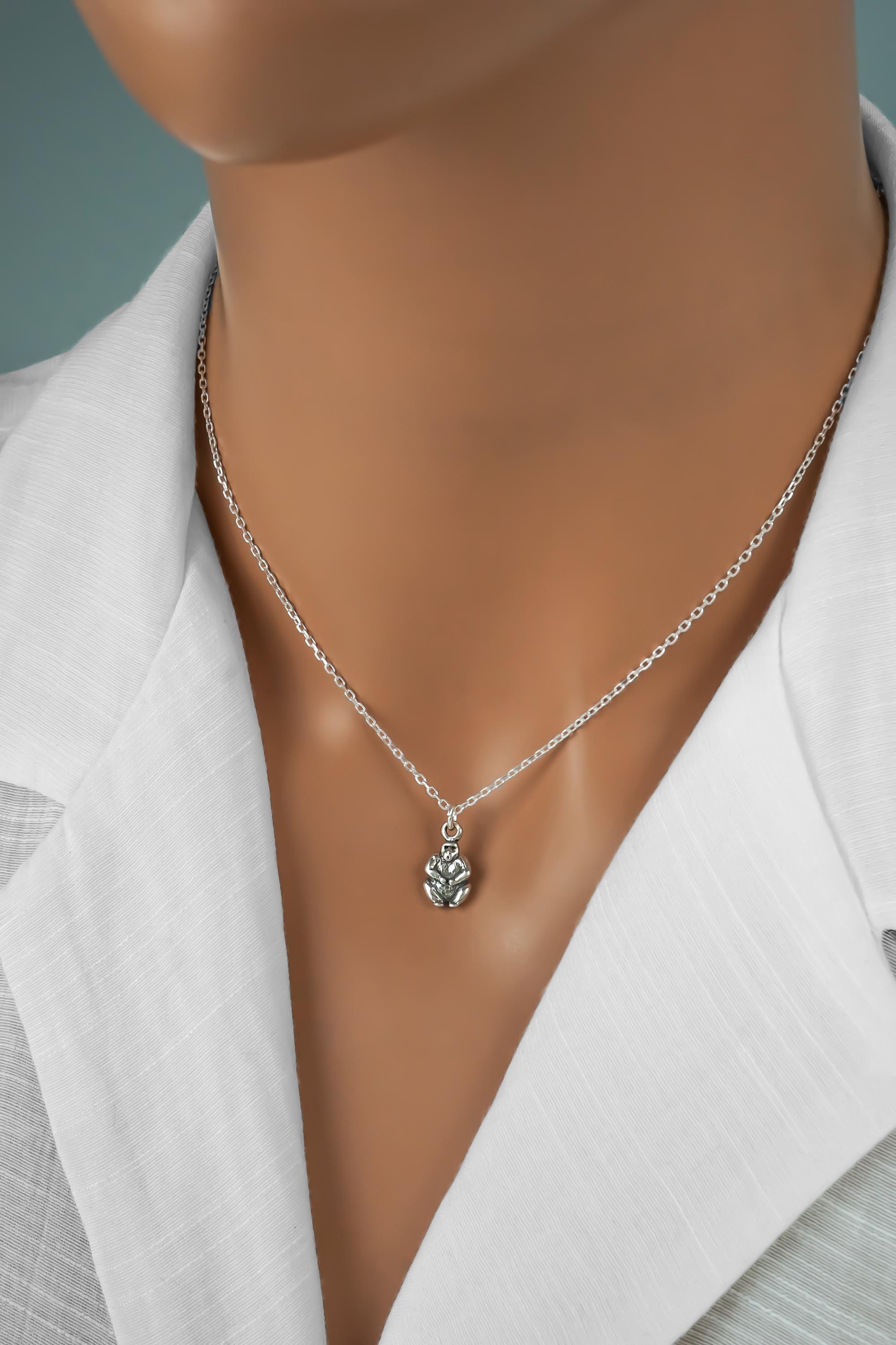 Diamond gorilla pendant store