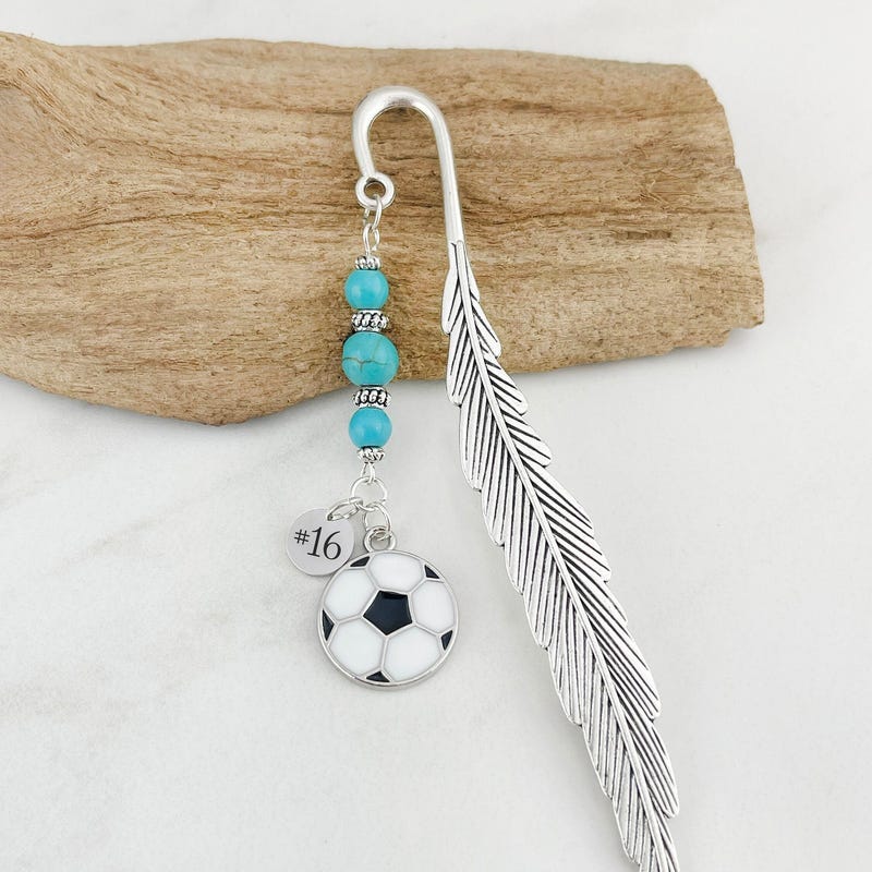 Soccer Bookmark - Etsy