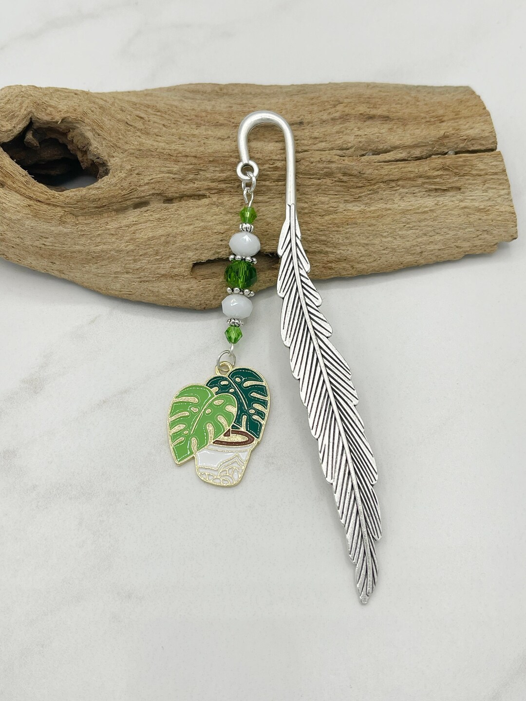 House Plant Bookmark Enamel Potted Plant Charm Bookmark Plant Lover ...