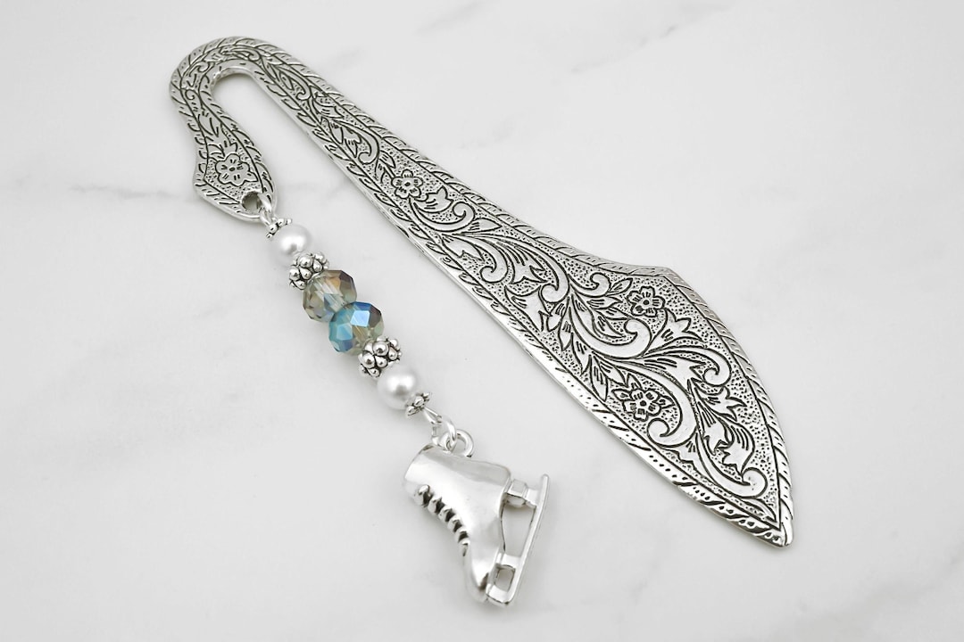 Ice Skate Bookmark - Ice Skating Gifts - Figure Skating Bookmark ...